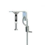 Pre-Tied Ceiling Wire PowderPuff 1-1/4" Pin and Clip | CEAS