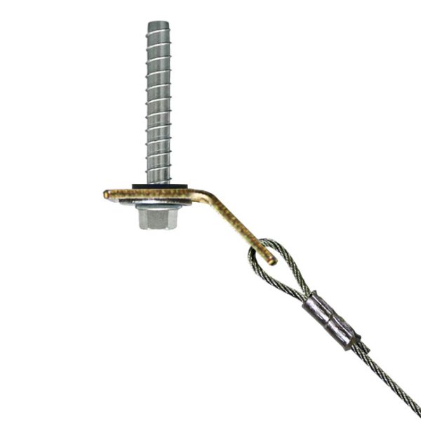 Wedgy Fig 603 with 45° Tapcon Concrete Screw Anchor | CEAS